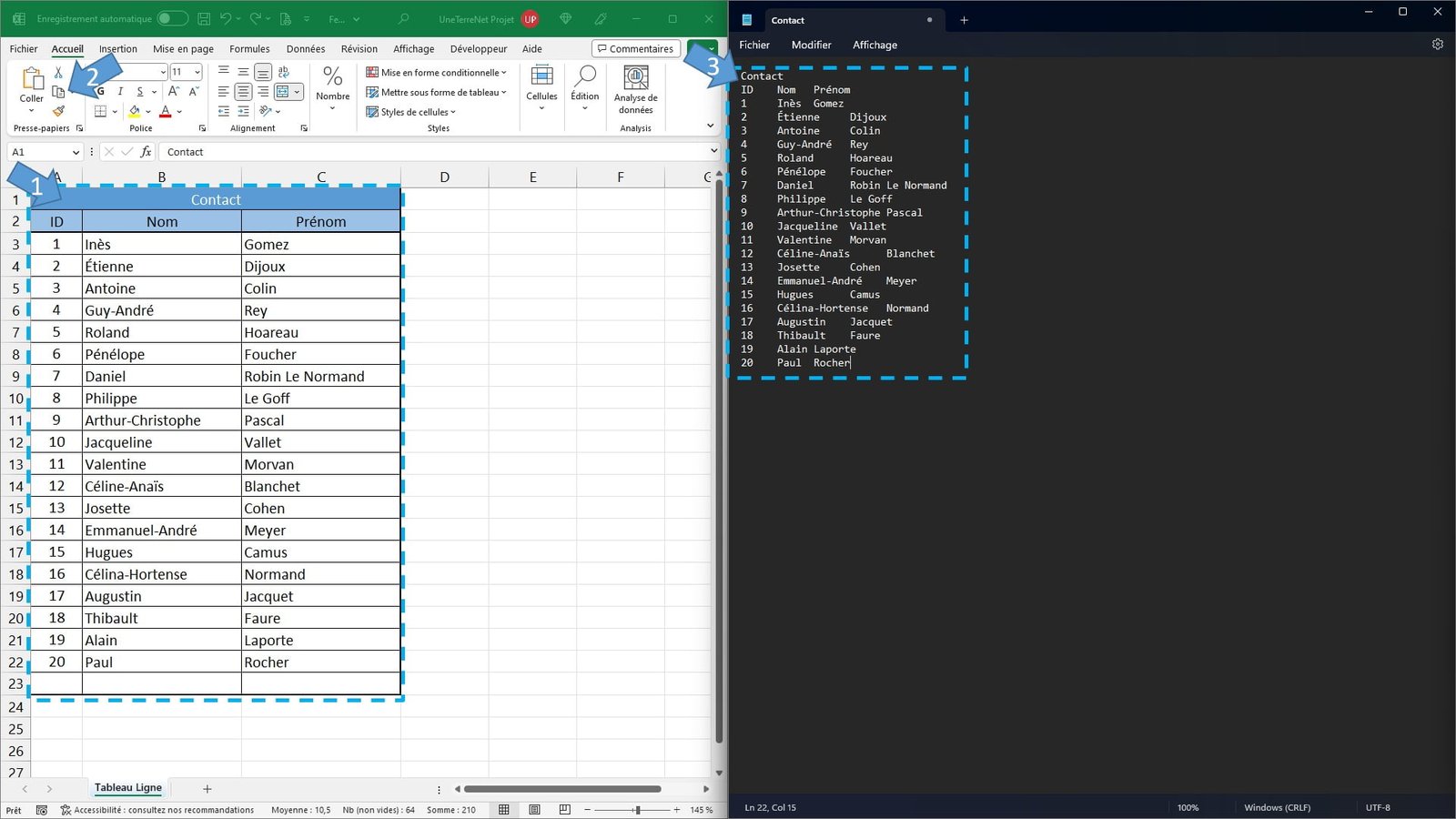 Copier, coller et couper - Le Petit Informaticien